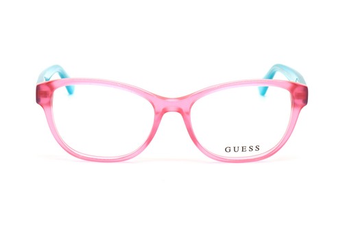 GUESS GU9203 072 Pink Turquoise Plastic Optical Eyeglasses Frame 48-15 ...