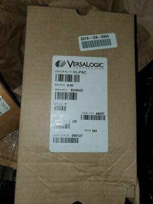 Mint Condition VERSALOGIC VL-PSC, 5 VOLT POWER SUPPLY BATTERY BACKUP ...