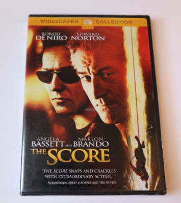 The Score DVD 2001 Robert De Niro Edward Norton New and Sealed | eBay
