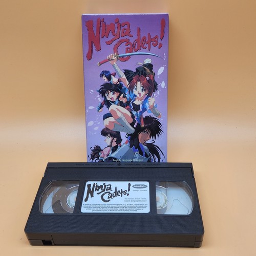 Ninja Cadets VHS AnimeWorks 1999 English Dub Rare Vintage OVA Ninja ...