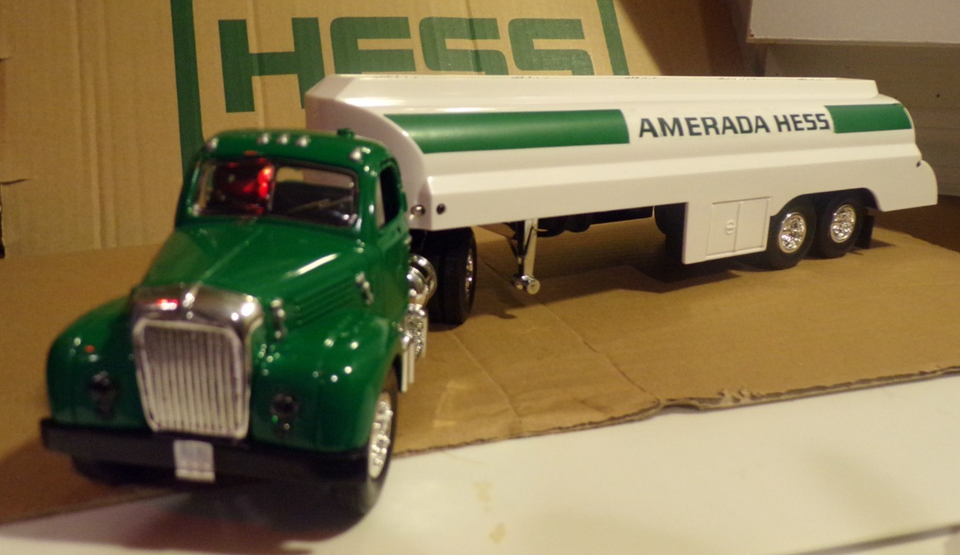 Amerada Hess truck custom B-Mack like 1964 Hess toy truck gas/oil | eBay