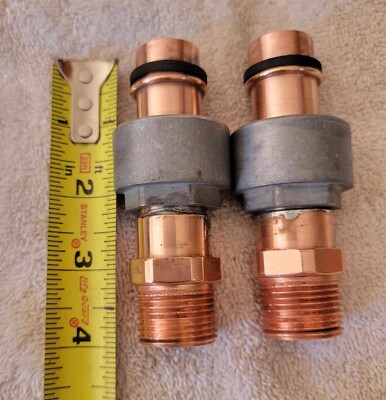 Copper Water Heater Pipe Adapter Kit - For 3/4in X 4" X 1" | eBay