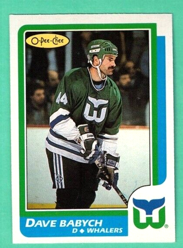 (1) DAVE BABYCH 1986-87 O-PEE-CHEE # 73 WHALERS NM+ CARD (G6566) | eBay