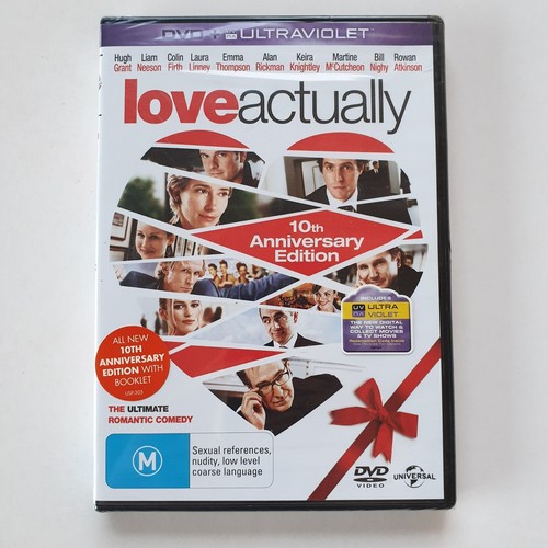 Love Actually (DVD, 2003) PAL Region 2 & 4 (10th Anniversary Edition ...