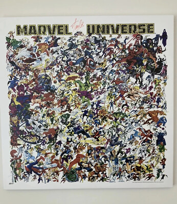 Marvel Universe Poster 50 X 50 Made Out Of Canvas Hi Resolution ...