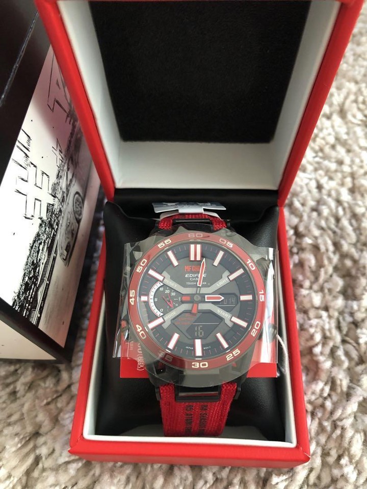 Initial D & MF GHOST Collaboration Watch ECB-2000MFG-1AJR CASIO EDIFICE ...