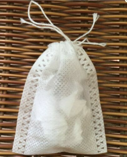 100 Spice Boutique Self Fill Tea Bags Empty Drawstring for Loose Tea ...