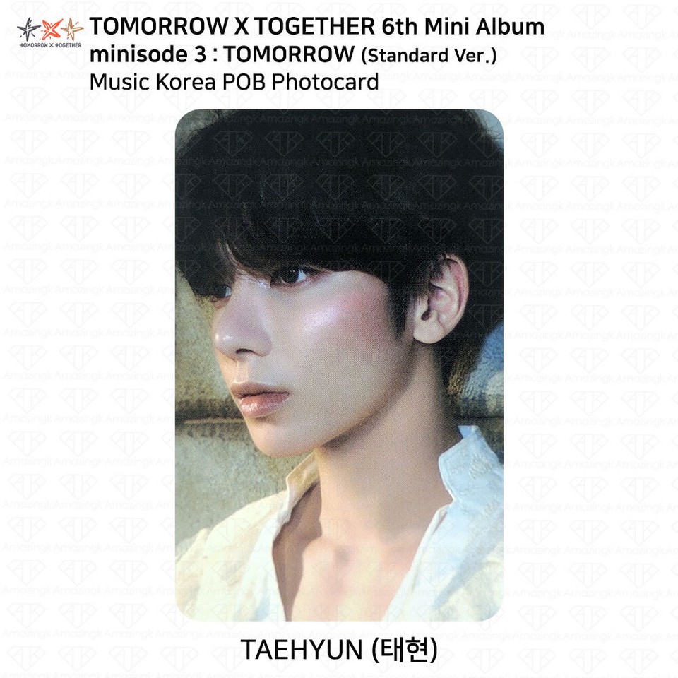 TXT 6th Mini Album Minisode 3:Tomorrow POB Photocard Complete Set KPOP ...
