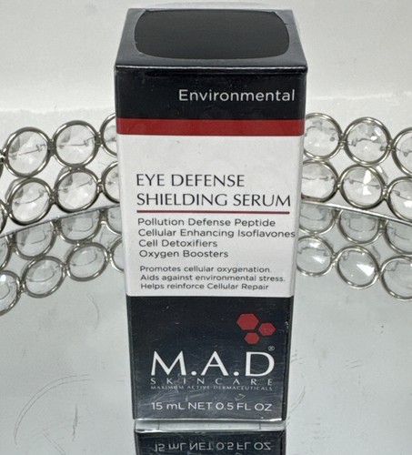 M.A.D Skincare Eye Defense Shielding Serum 15mL / 0.5 fl oz NEW IN BOX ...