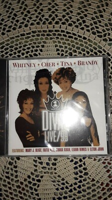 DIVAS LIVE 99 / WHITNEY / CHER / TINA / BRANDY / CD / NEW | eBay