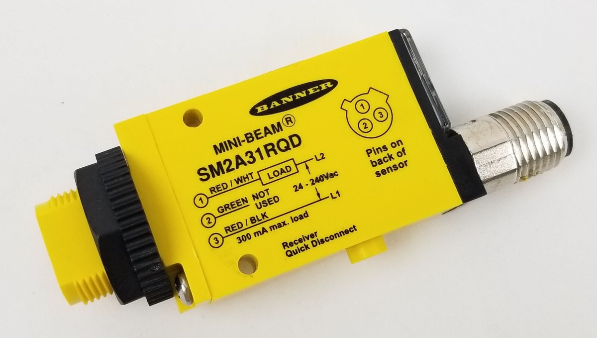 Banner Mini Beam Sensors SMA31E Banner Engineering MINI BEAM: