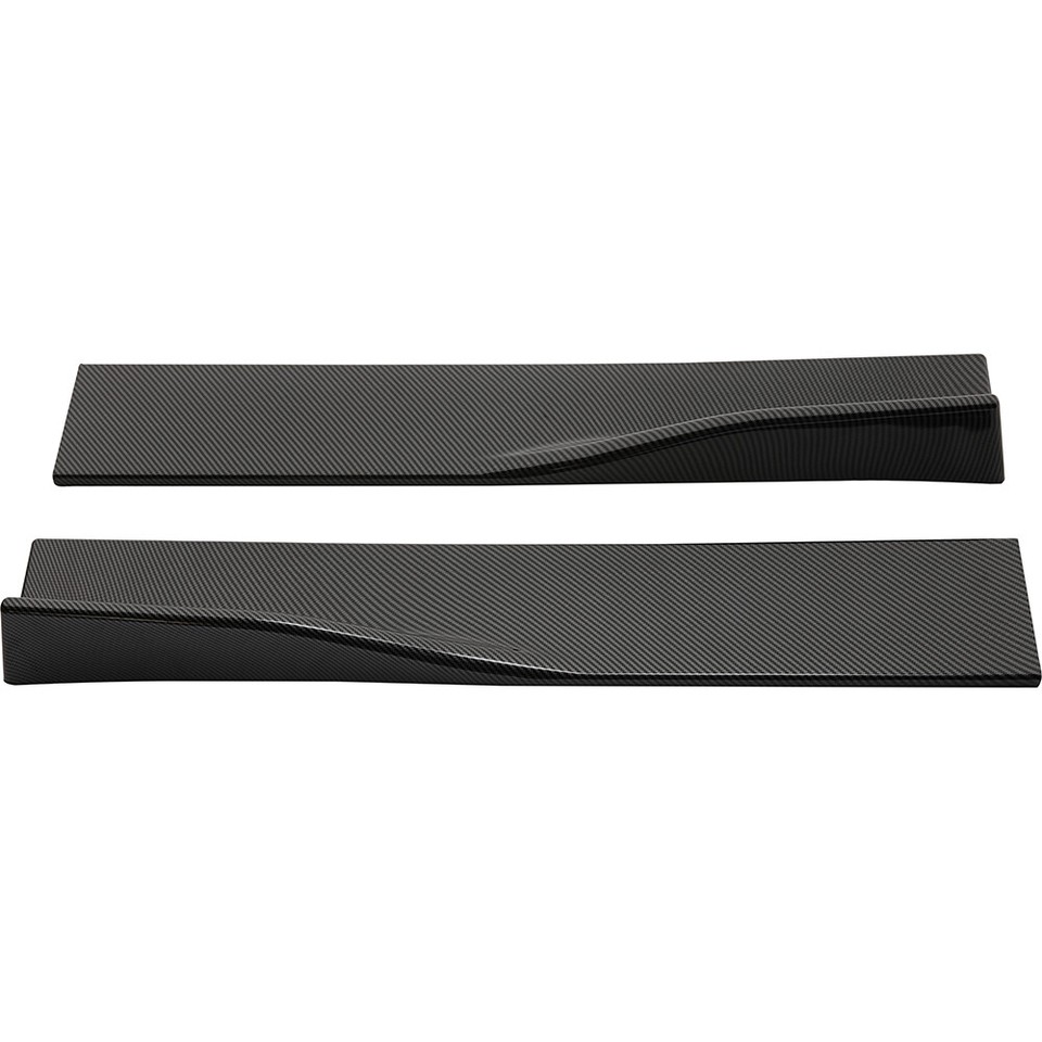 86.6” Carbon Fiber Side Skirts Splitter Rocker Lip For Mitsubishi ...