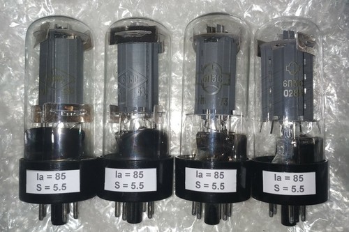 6P3S 6П3С 6L6 6L6GT 6L6G 5881 MATCHED QUAD MILITARY TUBES NOS. | eBay