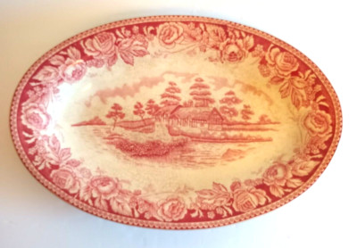 Ironstone Stratford Red British Anchor England Scenes from Shakespeare ...