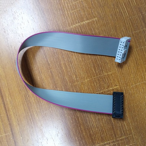 1PCS IDC Male 16 Pin Connector To IDC Female 16Pin Flat Ribbon Cable ...