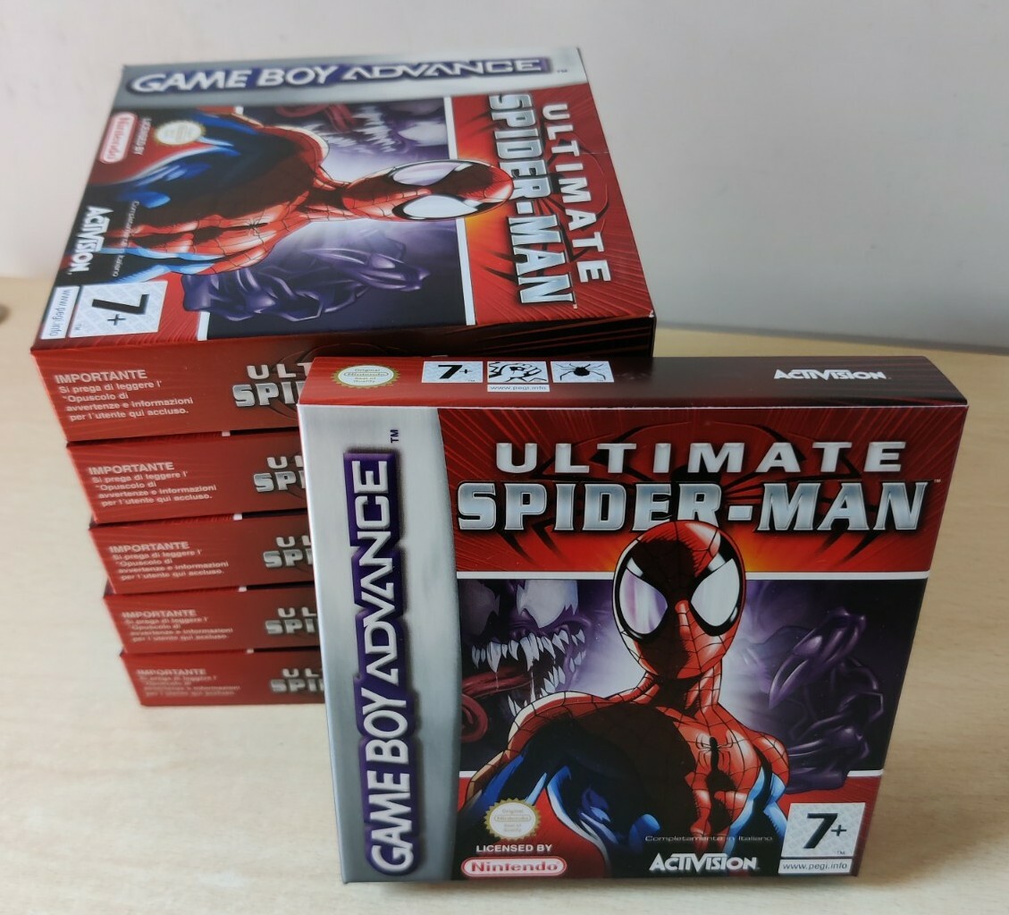 ULTIMATE SPIDER-MAN NINTENDO GAMEBOY ADVANCE NUOVO PAL ITALIANO GBA | eBay