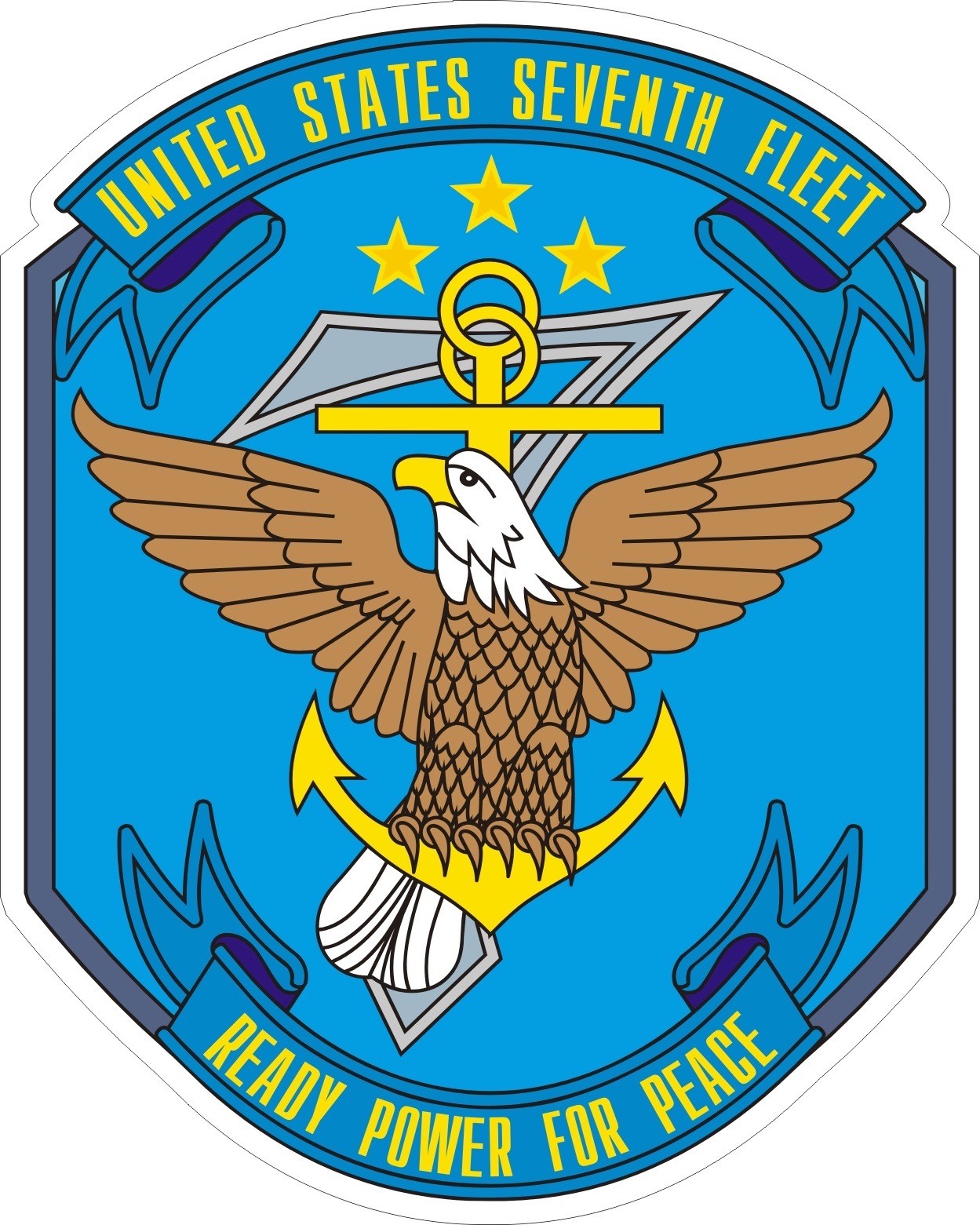 U.S. Navy 7th Fleet Decal / Sticker | eBay