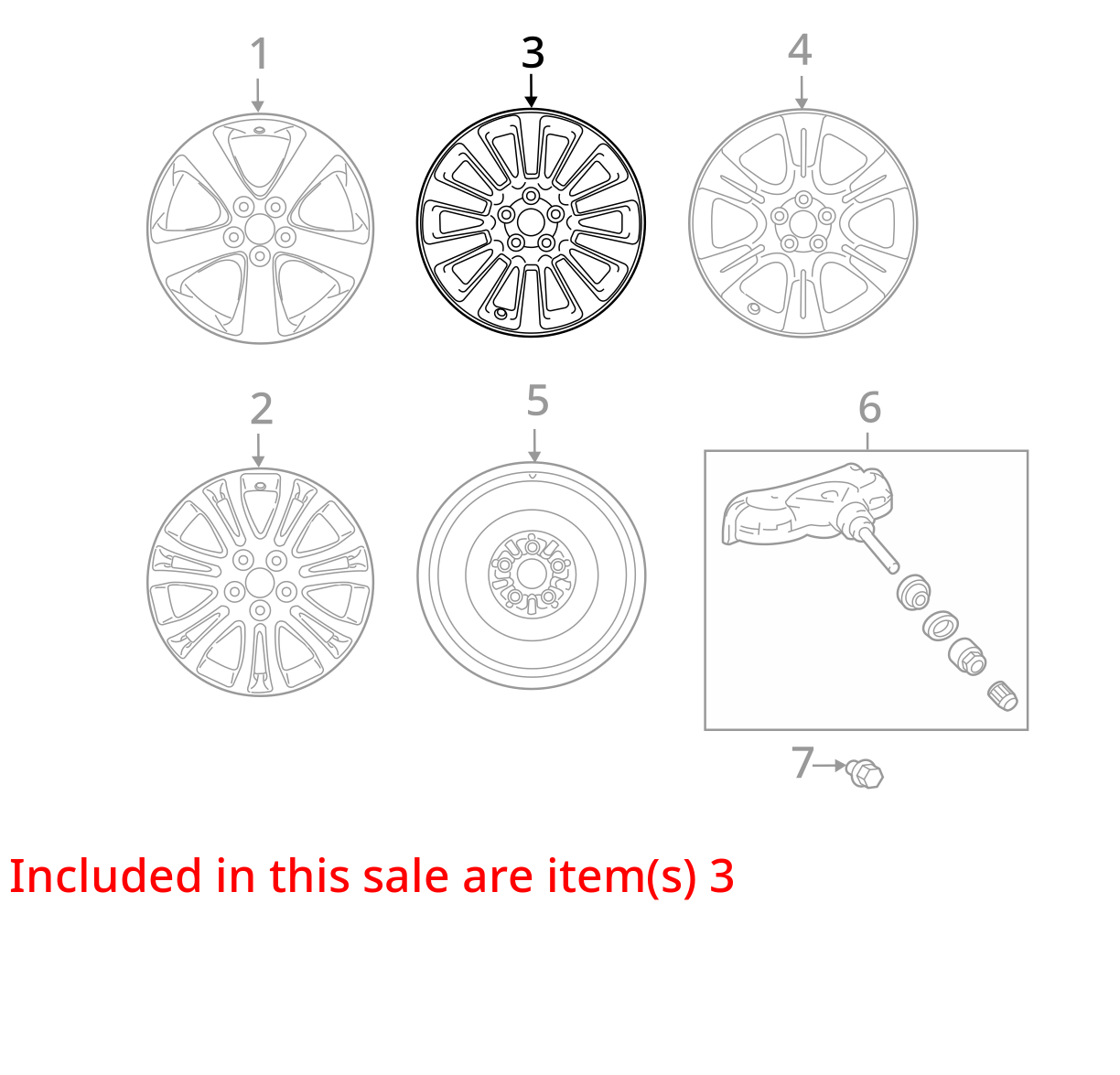 Factory OEM 18" Wheel Fits 2010-2020 TOYOTA SIENNA LE/XLE/LIMITED ...