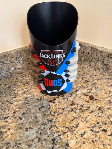 Jack Link’s Duos Plastic Display Holder – Raised Claw Hands – Red Blue ...