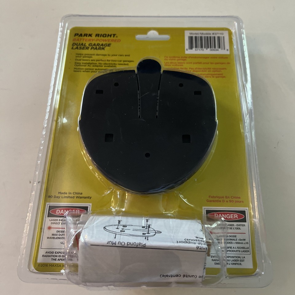 Park Right Garage Dual Laser Parking Guides You to The Right Spot | eBay