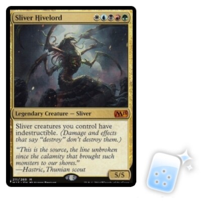 Sliver Hivelord M/NM Magic: The Gathering MTG Mystery Booster/the List ...