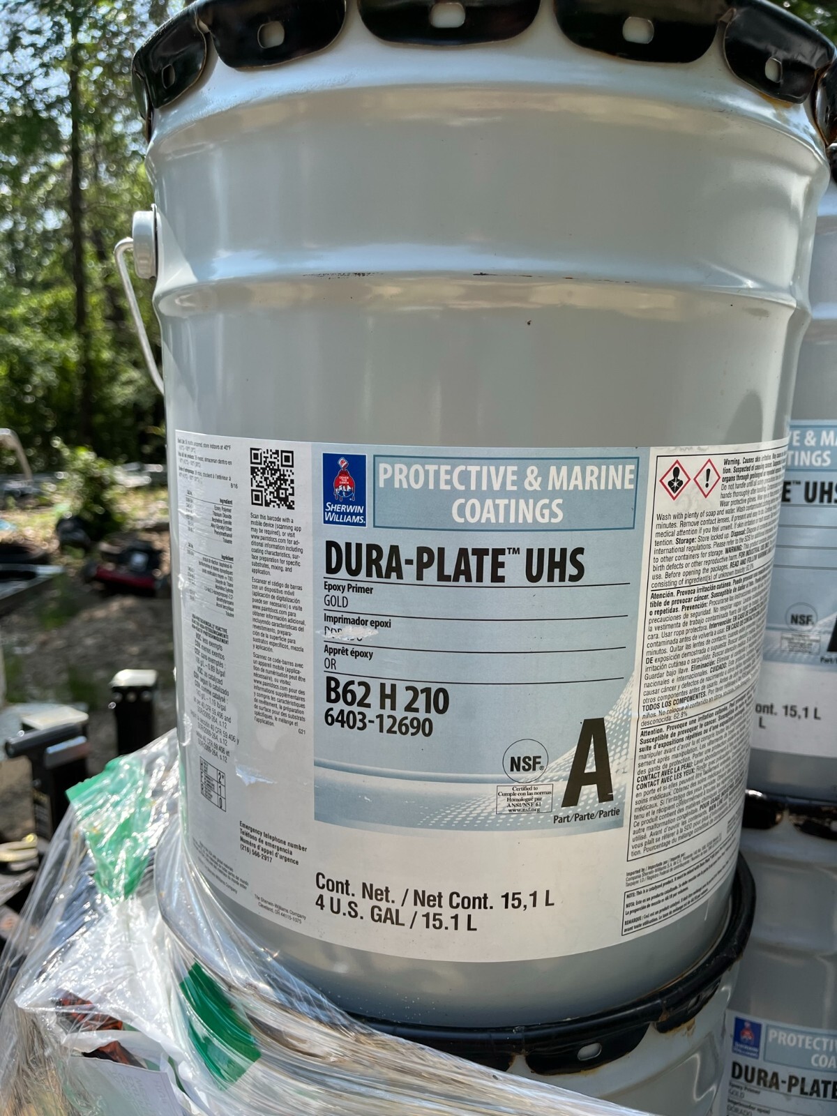 Sherwin Williams Dura-Plate UHS B62 H 210 PART A | eBay