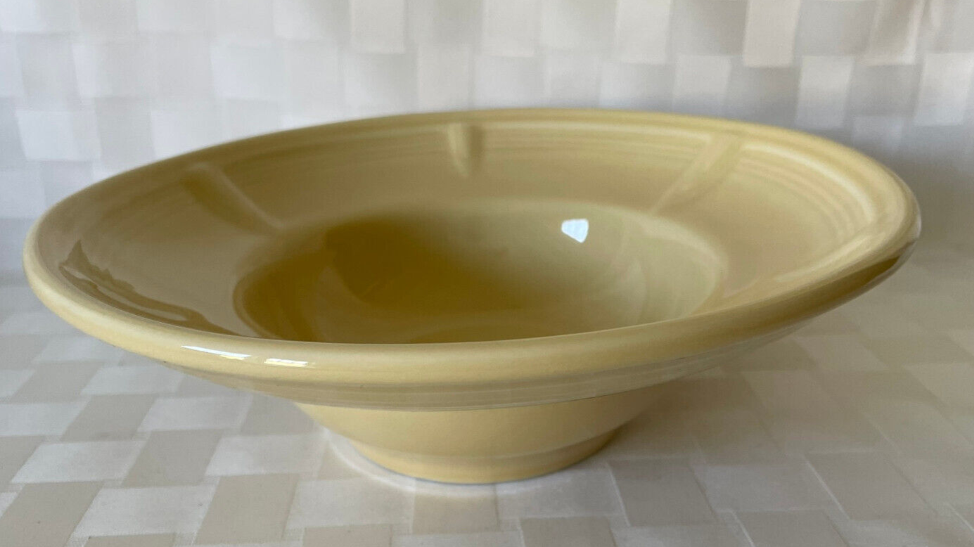 Fiesta NEW With Tag 18oz IVORY Signature Bowl RETIRED Fiestaware ART ...