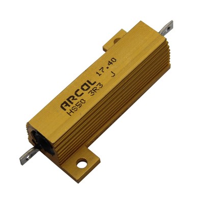 HS50-R22J Resistor: Wirewound resistor screwable with radiator 220mΩ ...