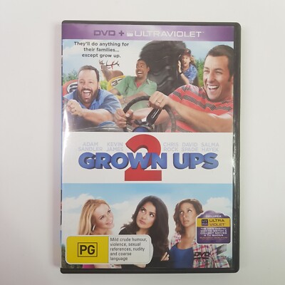 Grown Ups 2 - 2013 Movie Film DVD Disc - Region 4 - Adam Sandler Chris ...