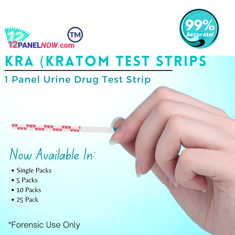 [25 Pack] KRA Urine Drug Test Strips, Fast and Accurate Results, Easy ...