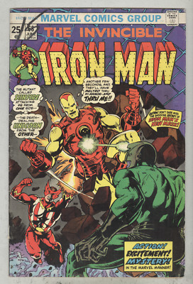Invincible Iron Man #68 June 1974 VG | eBay