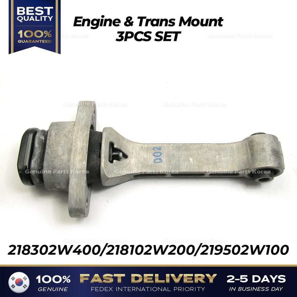 ⭐Genuine⭐ Engine & Trans Mount 3PCS SET for Hyundai Santa Fe | eBay