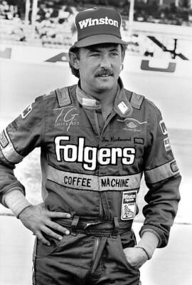 Tim Richmond Poses For Photographers Prior To The Start 1986 OLD PHOTO ...
