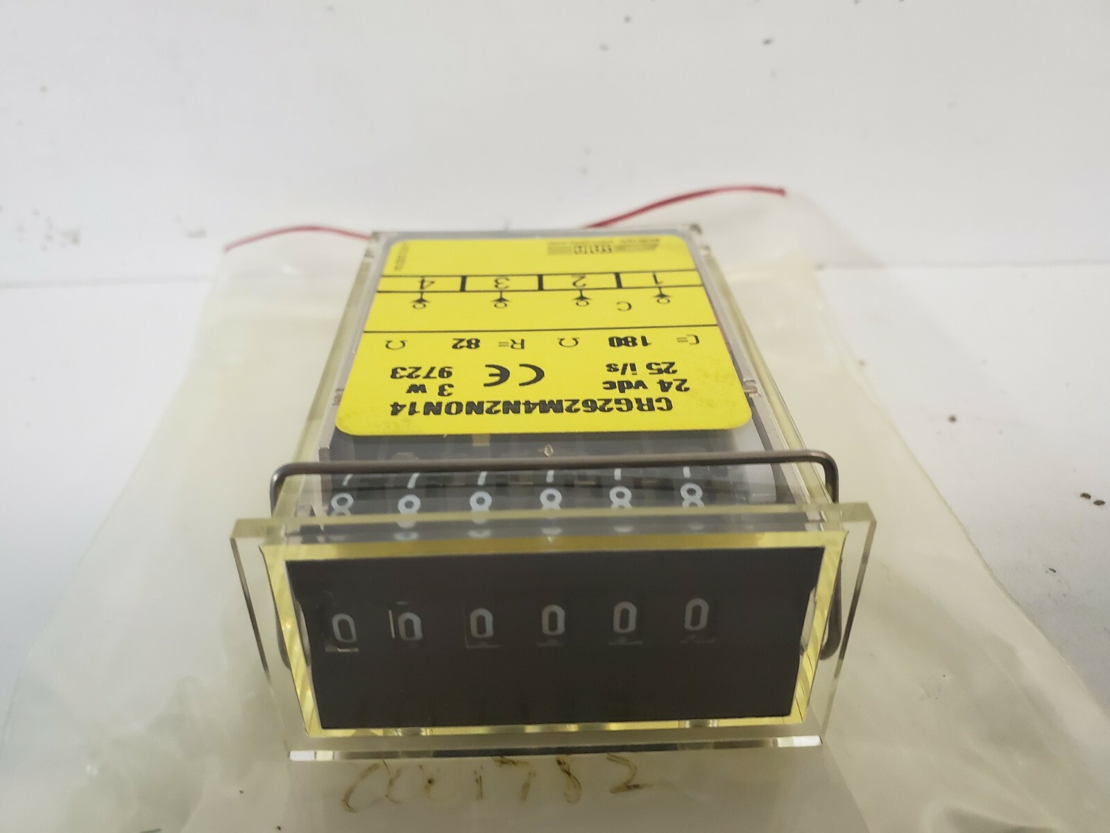NEW OLD STOCK! SAIA 24VDC DIGITAL COUNTER CRG262M4N2N0N14 | eBay