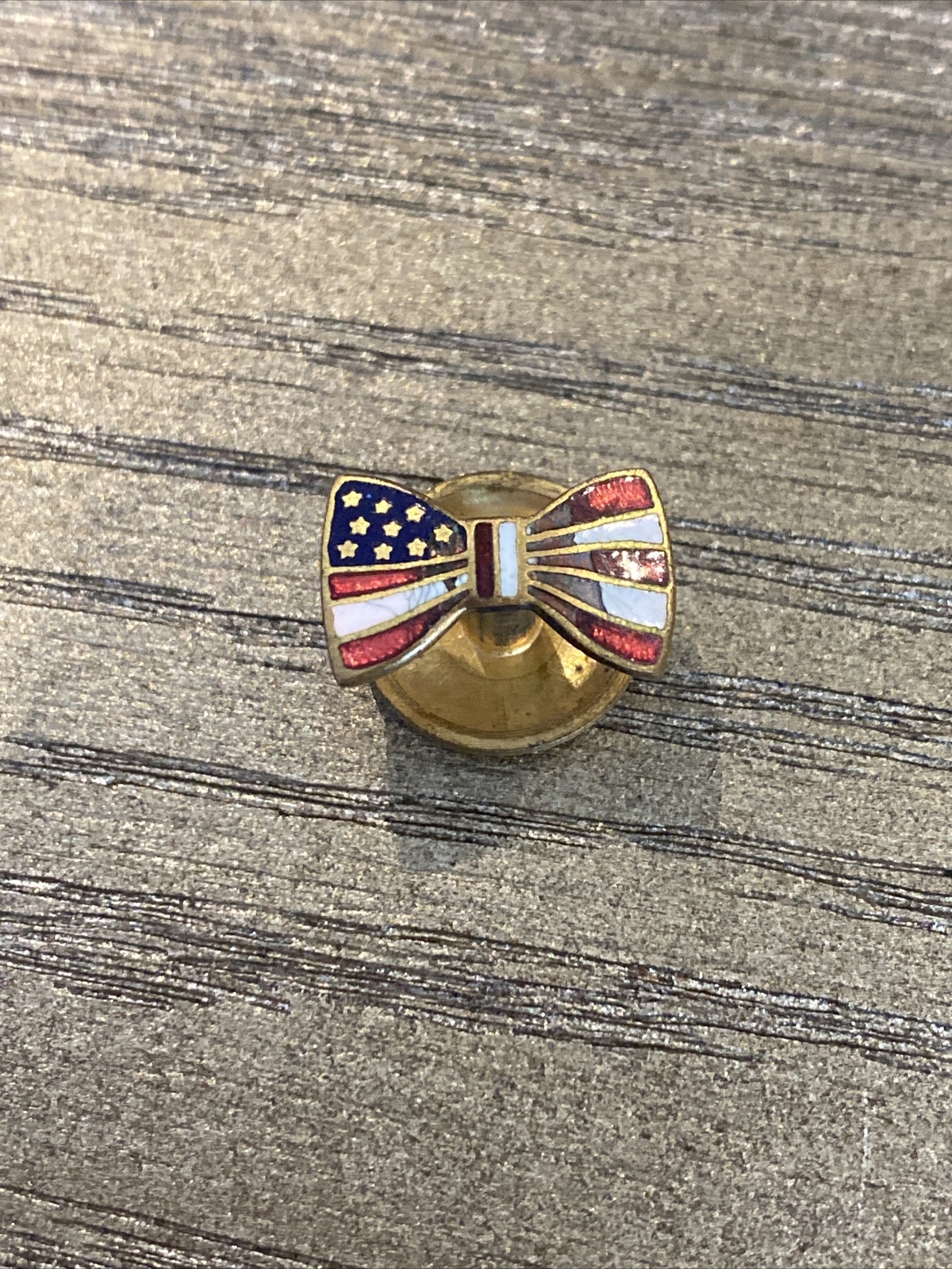 RARE Early 1900’s Vintage American BOW Flag Lapel Pin Screw back pin | eBay
