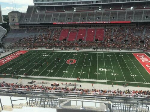 2 Ohio State Buckeyes vs Michigan/OSU Alumni Tickets/Seat Backs | eBay