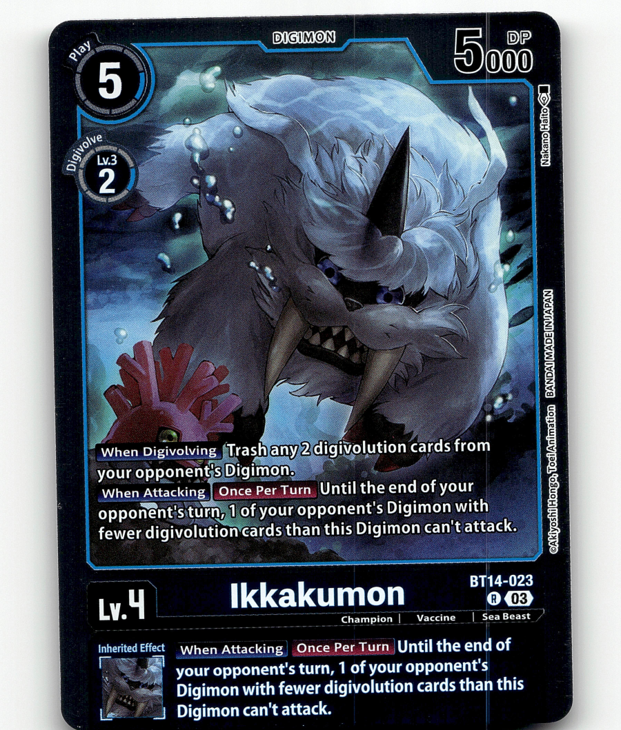 Ikkakumon Digimon Digivolves