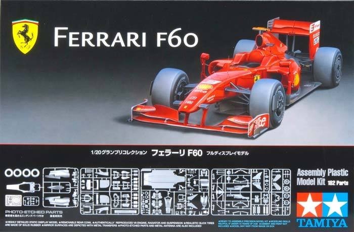 Award Winner Built Tamiya Big 1/20 F1 Formula One Ferrari F60 +PE ...