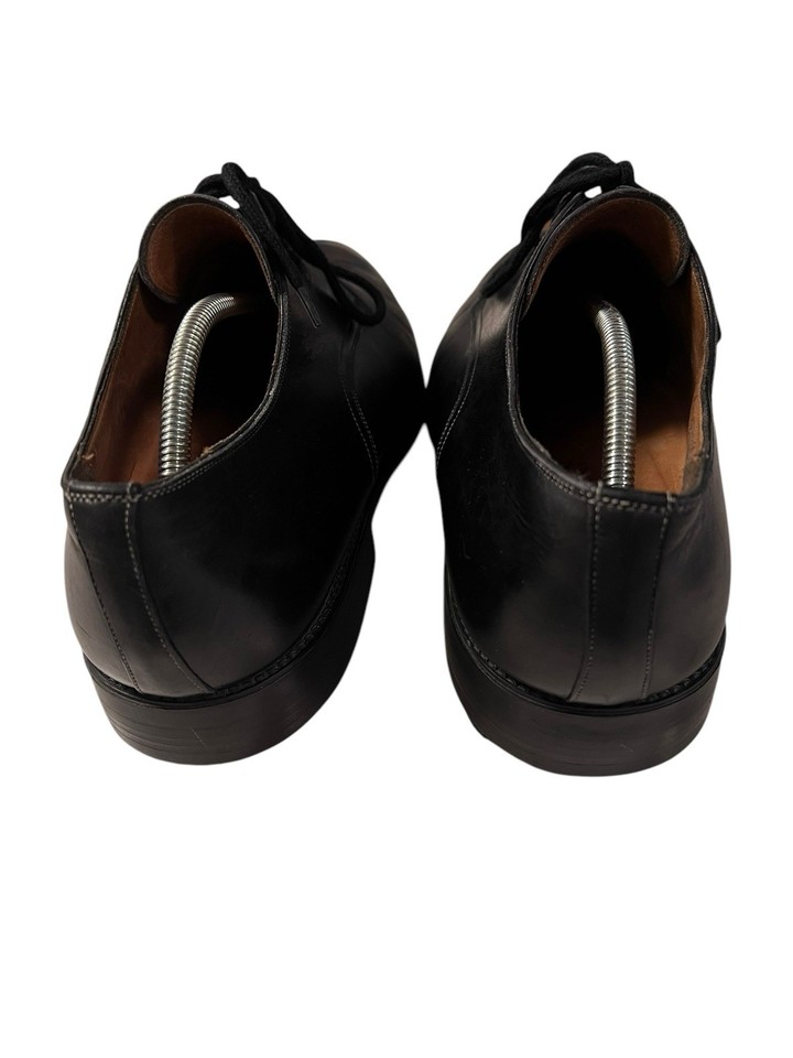 Santoni Salem Cap Toe Oxford Black Size 11.5D Men's Shoes 241551 | eBay