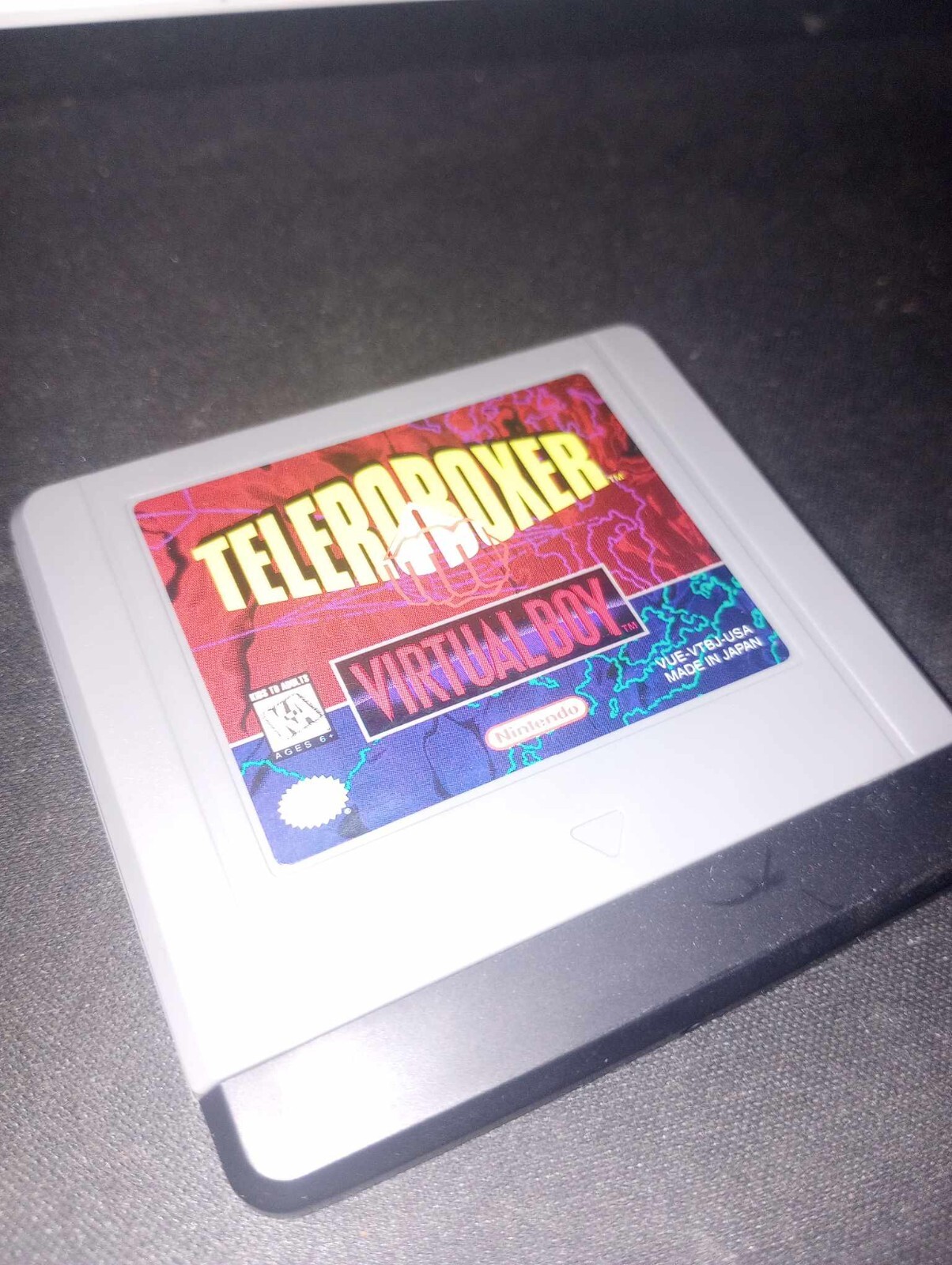 Teleroboxer (Nintendo Virtual Boy) cartridge 45496770013 | eBay