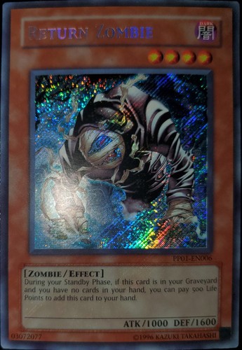 Yugioh 2007 Return Zombie PP01-EN006 Light Play | eBay
