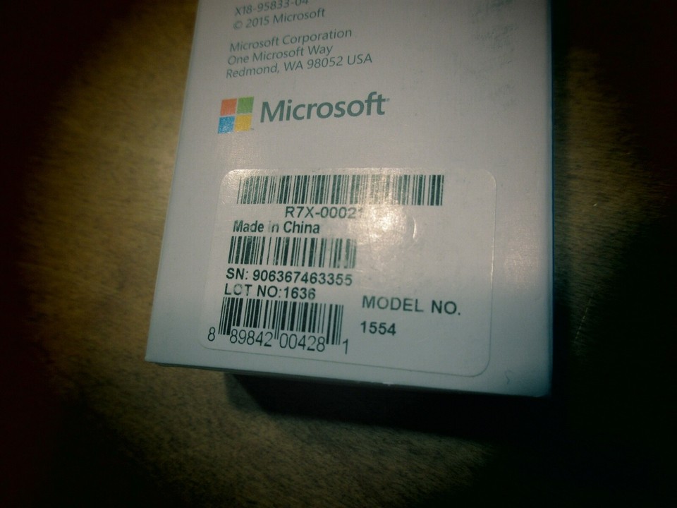 Microsoft Surface Mini DisplayPort to vga adapter model 1554 OEM new in ...