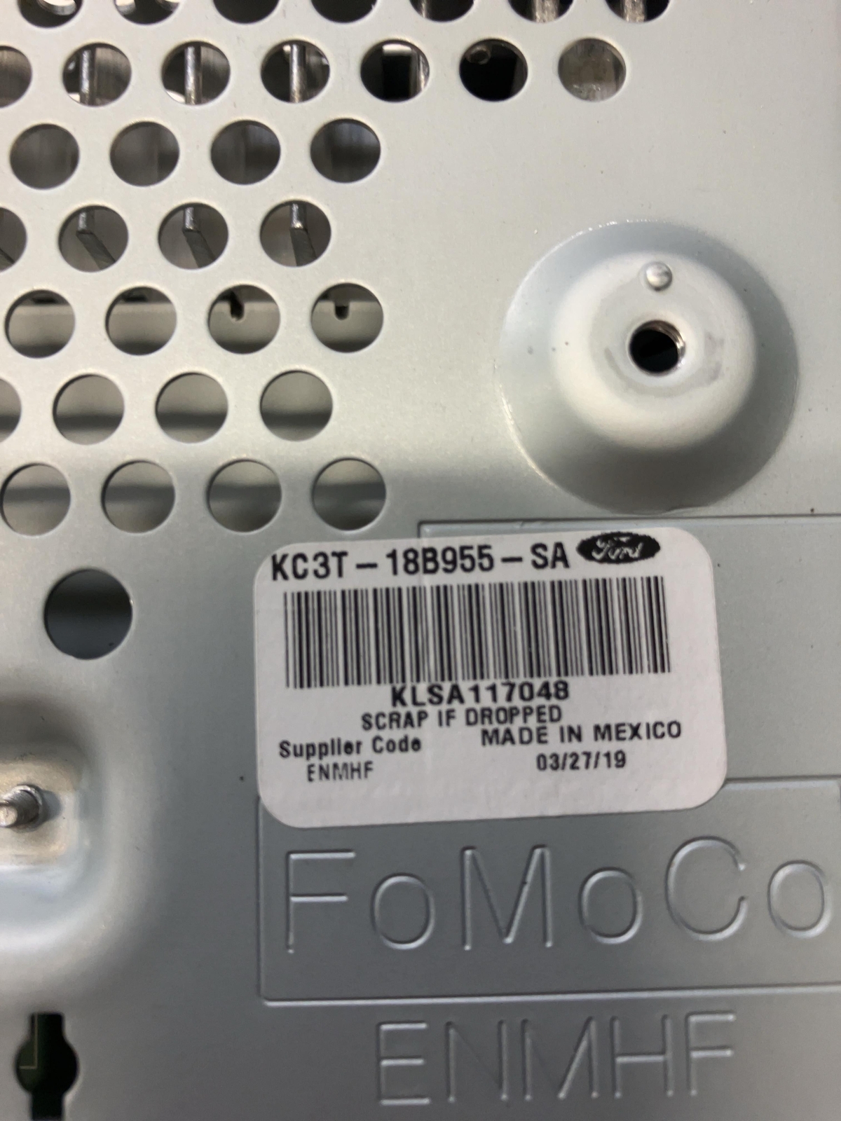 8" INFORMATION DISPLAY SCREEN FITS 2017-20 FORD F250 F350 SUPER DUTY ...