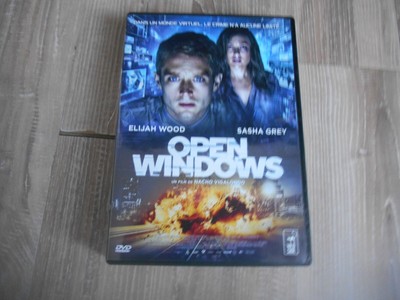 OPEN WINDOWS (DVD SF, ZONE 2, TBE, ELIJAH WOOD, SASHA GREY) | eBay