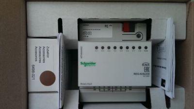 SCHNEIDER ELECTRIC / MERTEN Binäreingang REG-K/8x230, lichtgrau | eBay.de