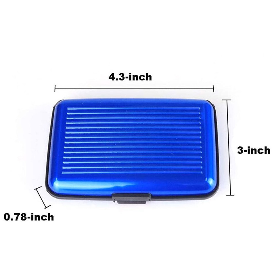 Men Women RFID Blocking Credit Card Holder Pocket Purse Case Security ...