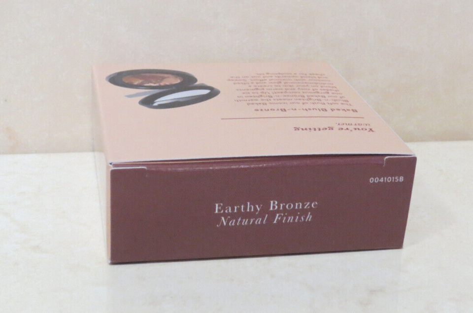 LAURA GELLER BAKED BLUSH-N-BRONZE MARBLEIZED 2-IN-1 EARTHY BRONZE 0.3 ...