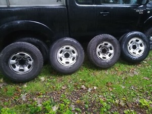 Toyota Hilux Steel Wheels OEM 15inch With Tyres | eBay