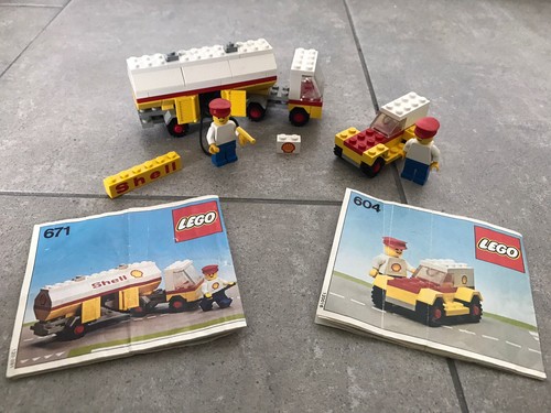 LEGO 671 Tanklastzug + 604 Service Wagen | eBay.de