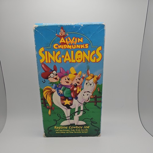 Alvin and the Chipmunks Sing-Alongs: Ragtime Cowboy Joe (VHS, 1993) | eBay